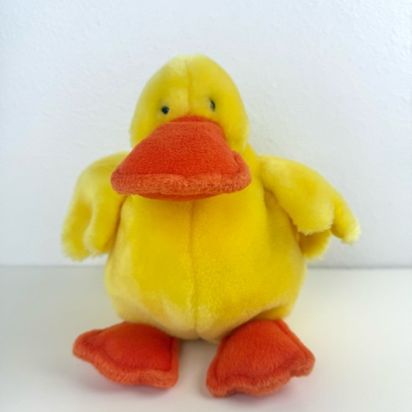 Gund | Toys | Gund Yellow Duck Stuffed Plush Vintage | Poshmark